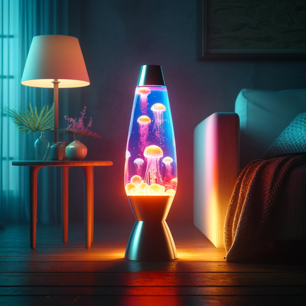 Illuminate Your Space with Mesmerizing Colors: The Jellyfish Lava Lamp ...